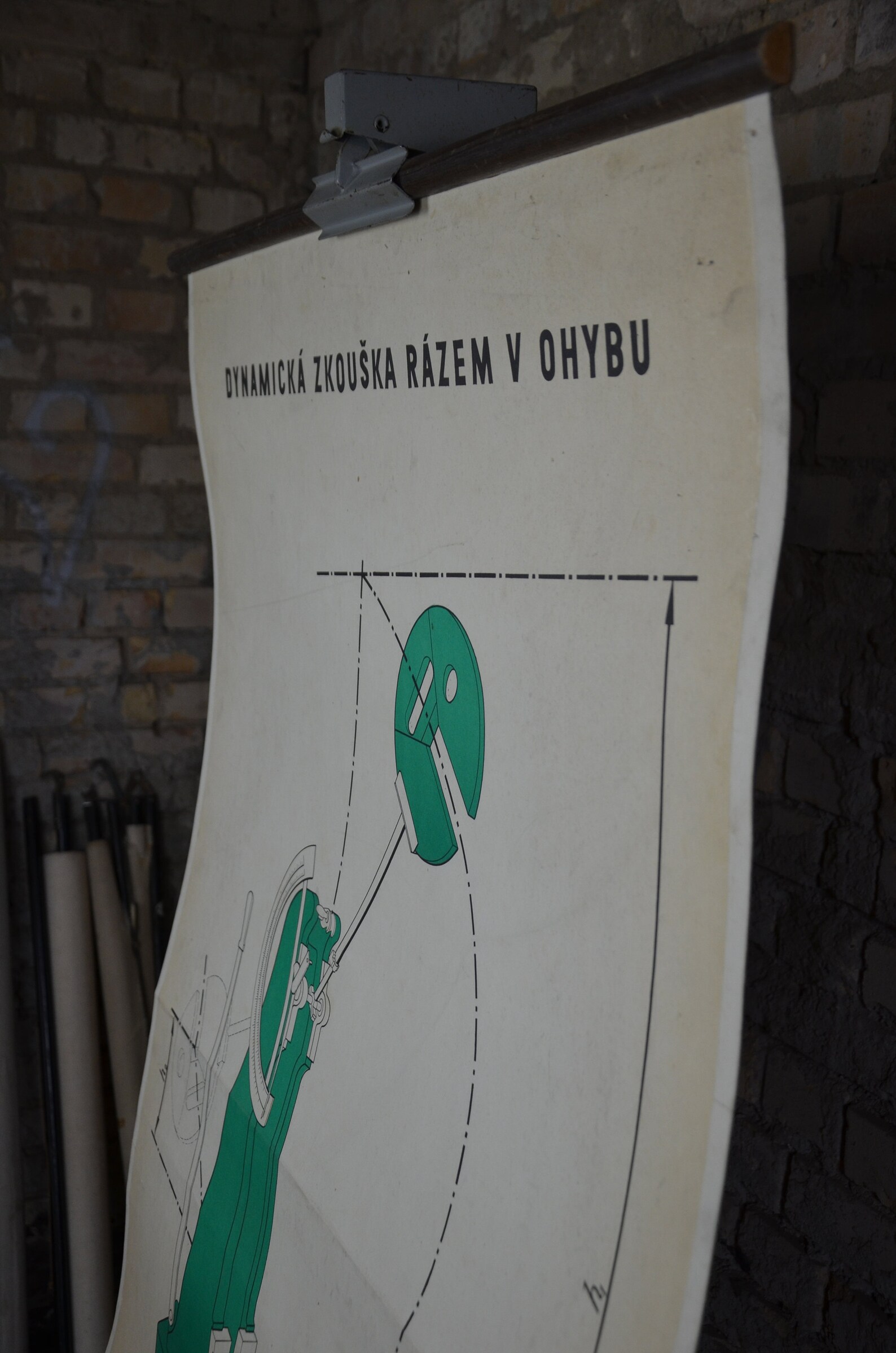 Pendulum Bending Strength Test Device: Original Vintage Czech 1960s ...
