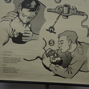 First Aid Resuscitation, CPR, Rescue Breathing: Original Vintage 1960s ...