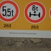 1970s Warning Road Signs, Autobahn, Germany: Original Vintage School ...