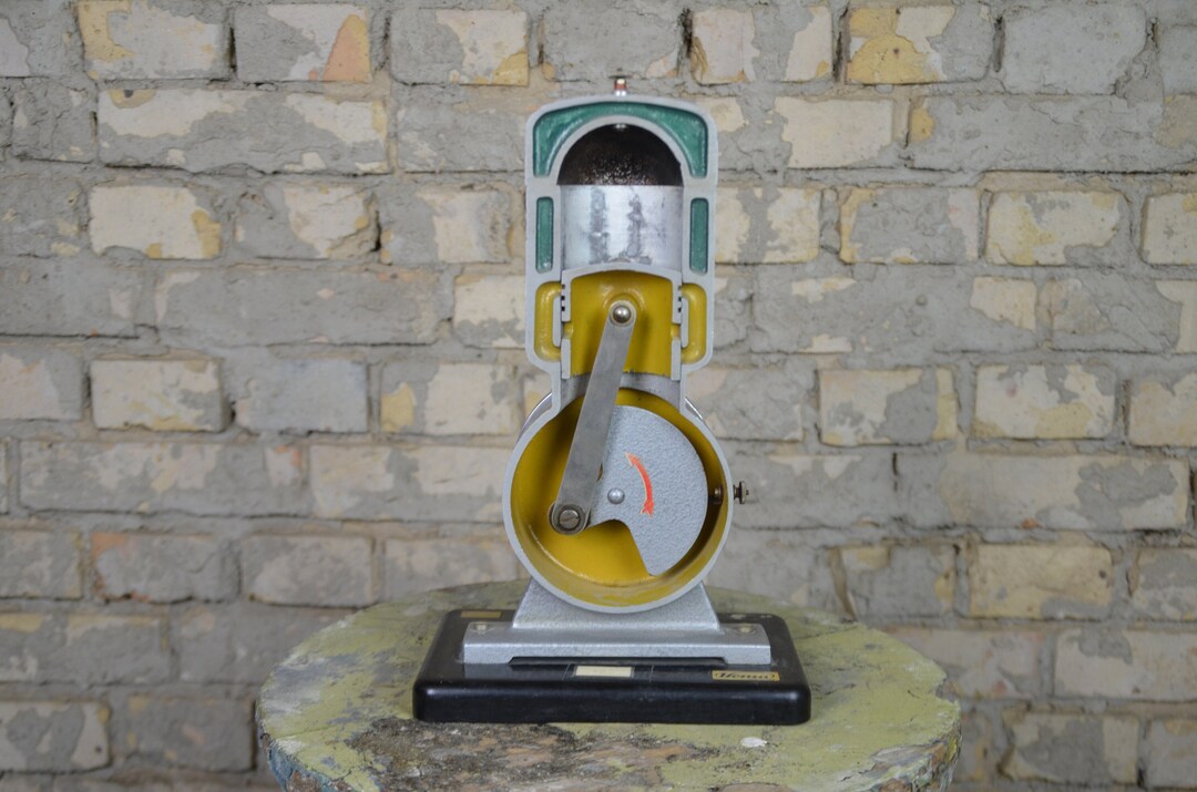 Single Cylinder Petrol Engine: Original Vintage 1950s German ...