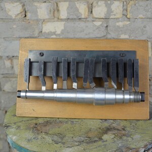 Enlarged Lathe Turning Tools, Antique School Model: Rare Original 1950s ...