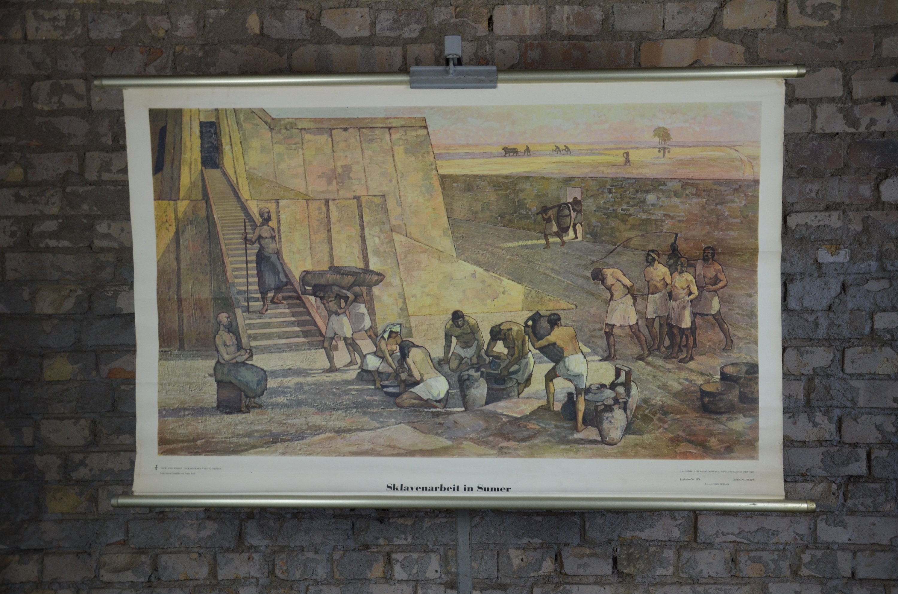 Sumerian Slave Labor, Slavery: Original Vintage German 1950s ...