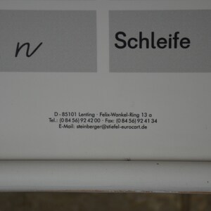 Cursive German Alphabet, Letters: Original Vintage 1990s Large School ...