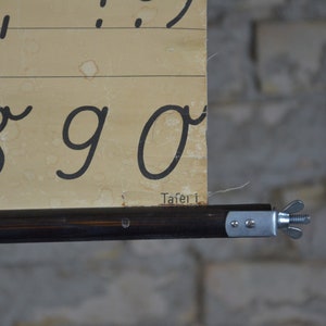 Lowercase Alphabet: Original Vintage 1950s Small School Wall Chart ...