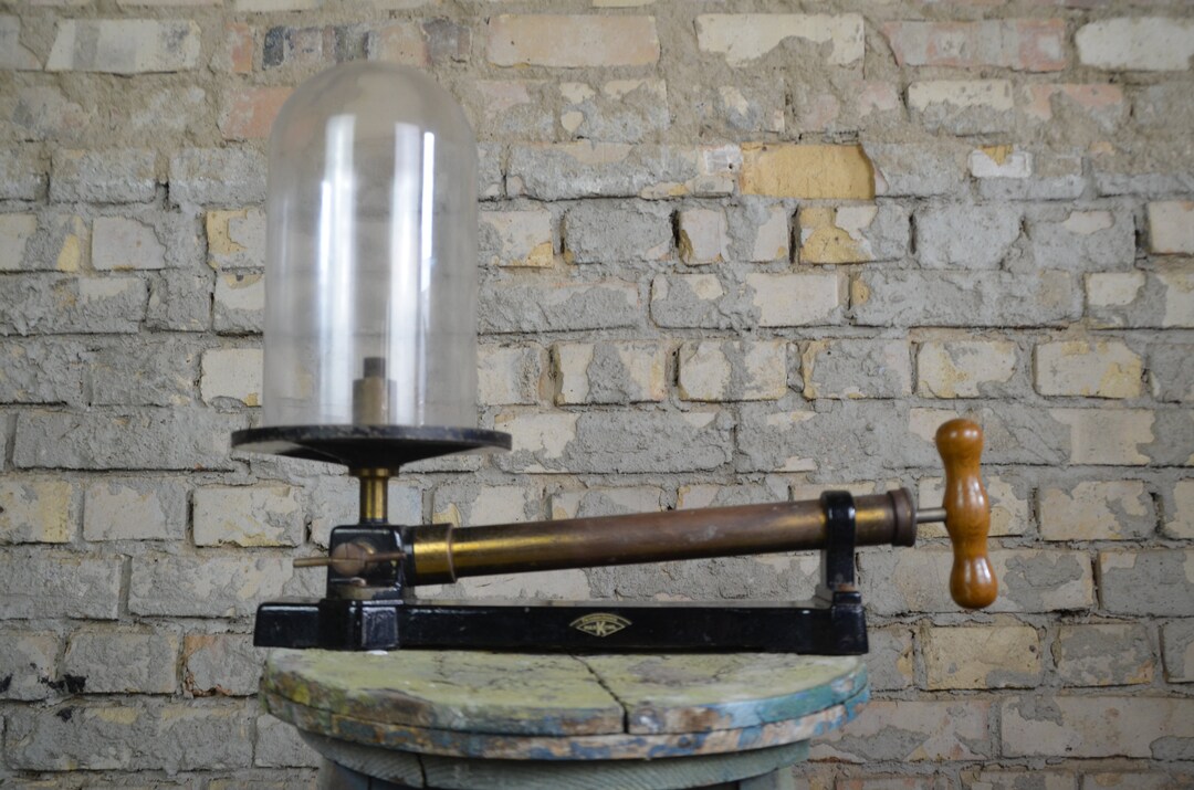 Rare MAX KOHL Educational Vacuum Pump, Physics Laboratory: Original ...