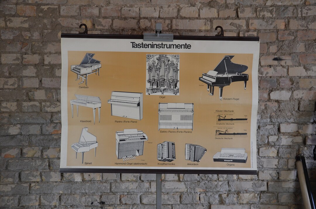 Keyboard Musical Instruments: Original Vintage 1970s Austrian - Etsy