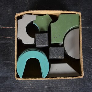 Geometric Shape Classroom Model Set, Sheet Metal Shapes: Original ...