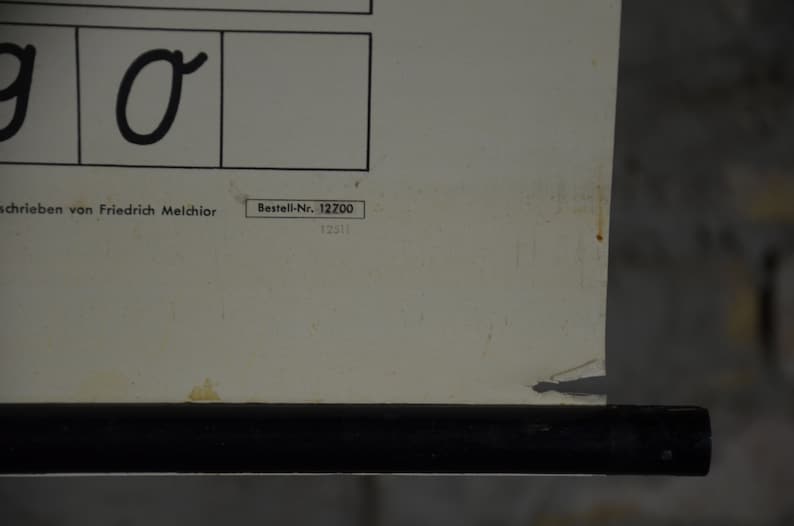 Cursive Alphabet German Language Letters: Original Vintage - Etsy