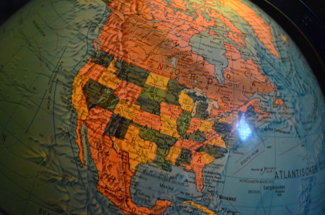 Vintage Light-up Scan-globe: Rare Original 1972 Danish Scientific Hand ...