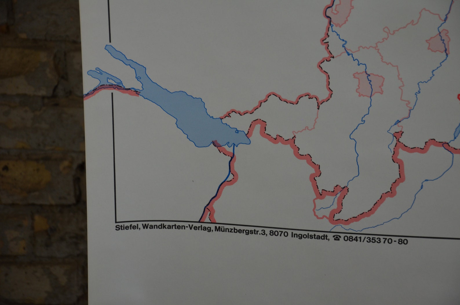Minimalistic Map of Bayern Bavaria Germany: Original Vintage - Etsy
