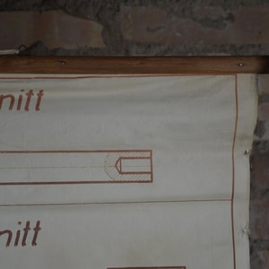 Cross-sections in Technical Drawings, Engineering: Original Vintage ...