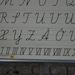 Uppercase Cursive Alphabet: Original Vintage 1970s Small School Wall ...