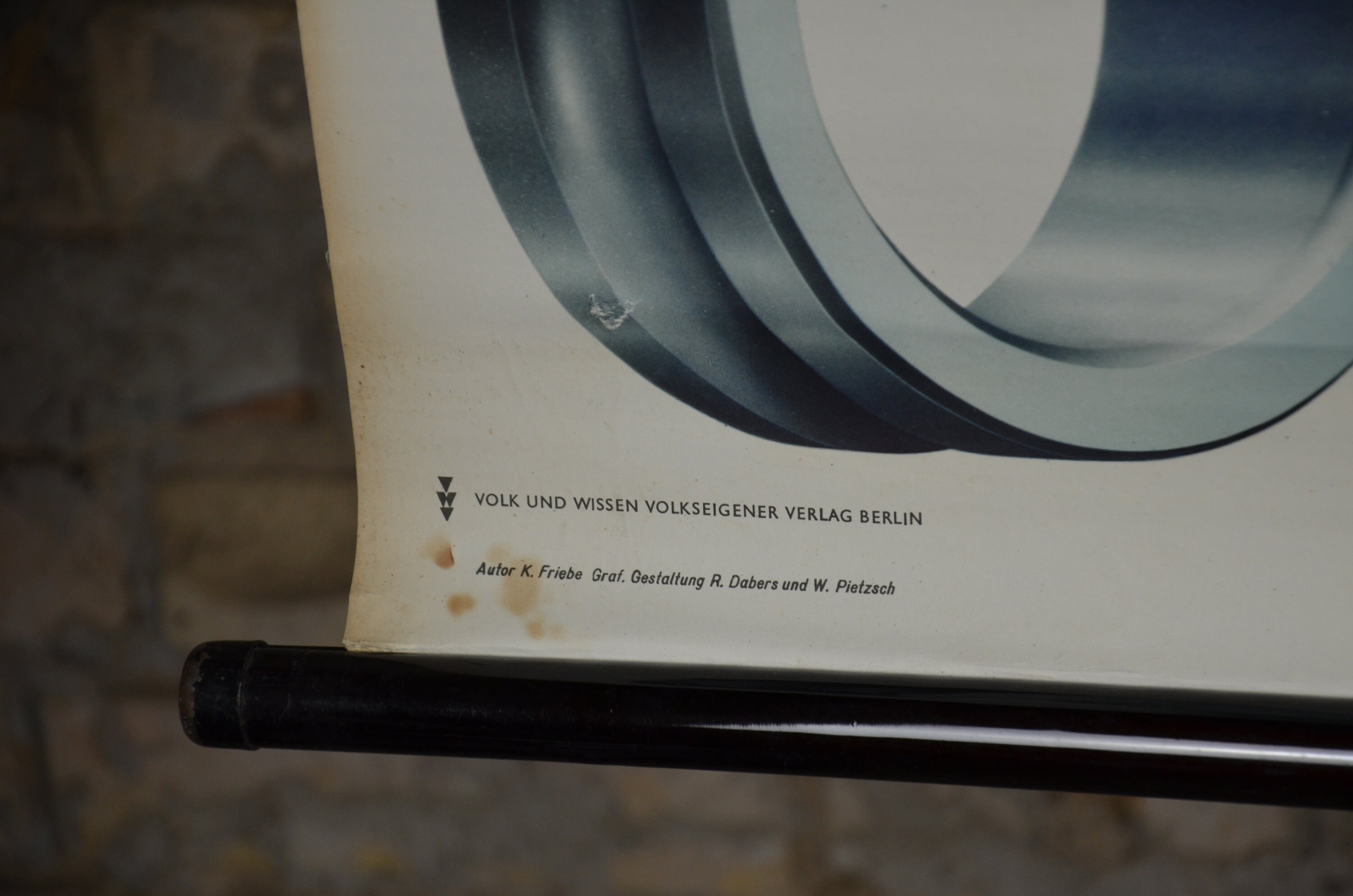 Ball Bearing; Mechanical Engineering: Original Vintage German 1970s ...