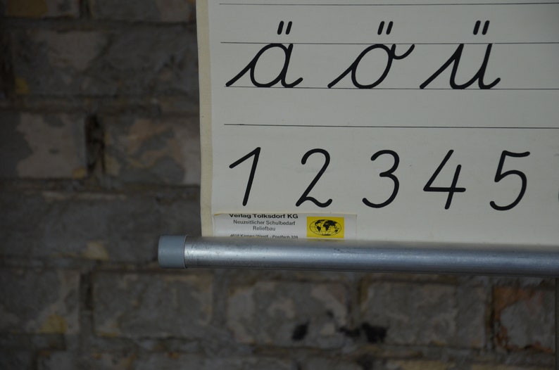 Lowercase Cursive Alphabet: Original Vintage 1970s Small - Etsy