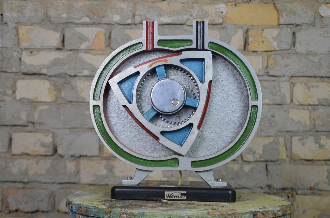 Wankel Engine: Rare Original HEMA Vintage 1950s German Educational ...
