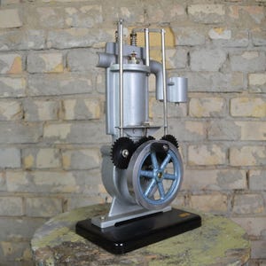 Four-stroke Single Cylinder Engine: Original Vintage 1950s German ...
