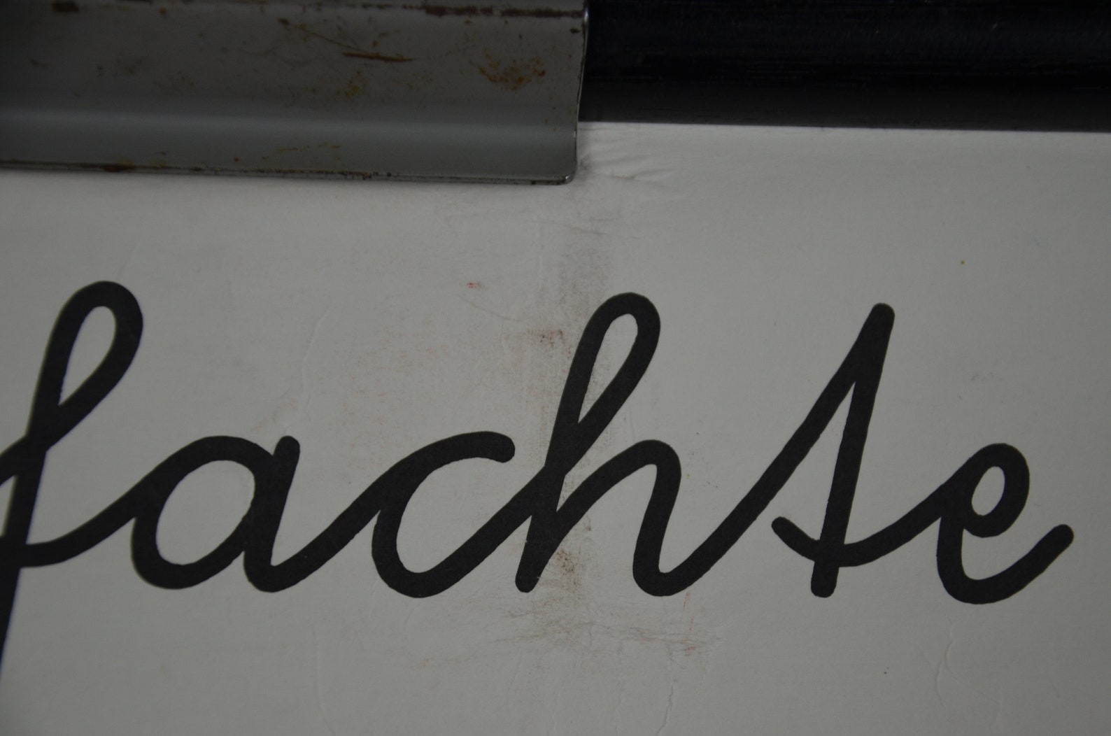 Cursive German Alphabet Letters: Original Vintage 1970s Small - Etsy