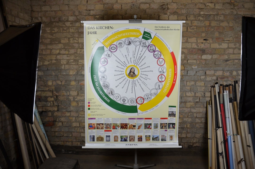 Roman Catholic Liturgical Church Year: Original Vintage 1990s German ...