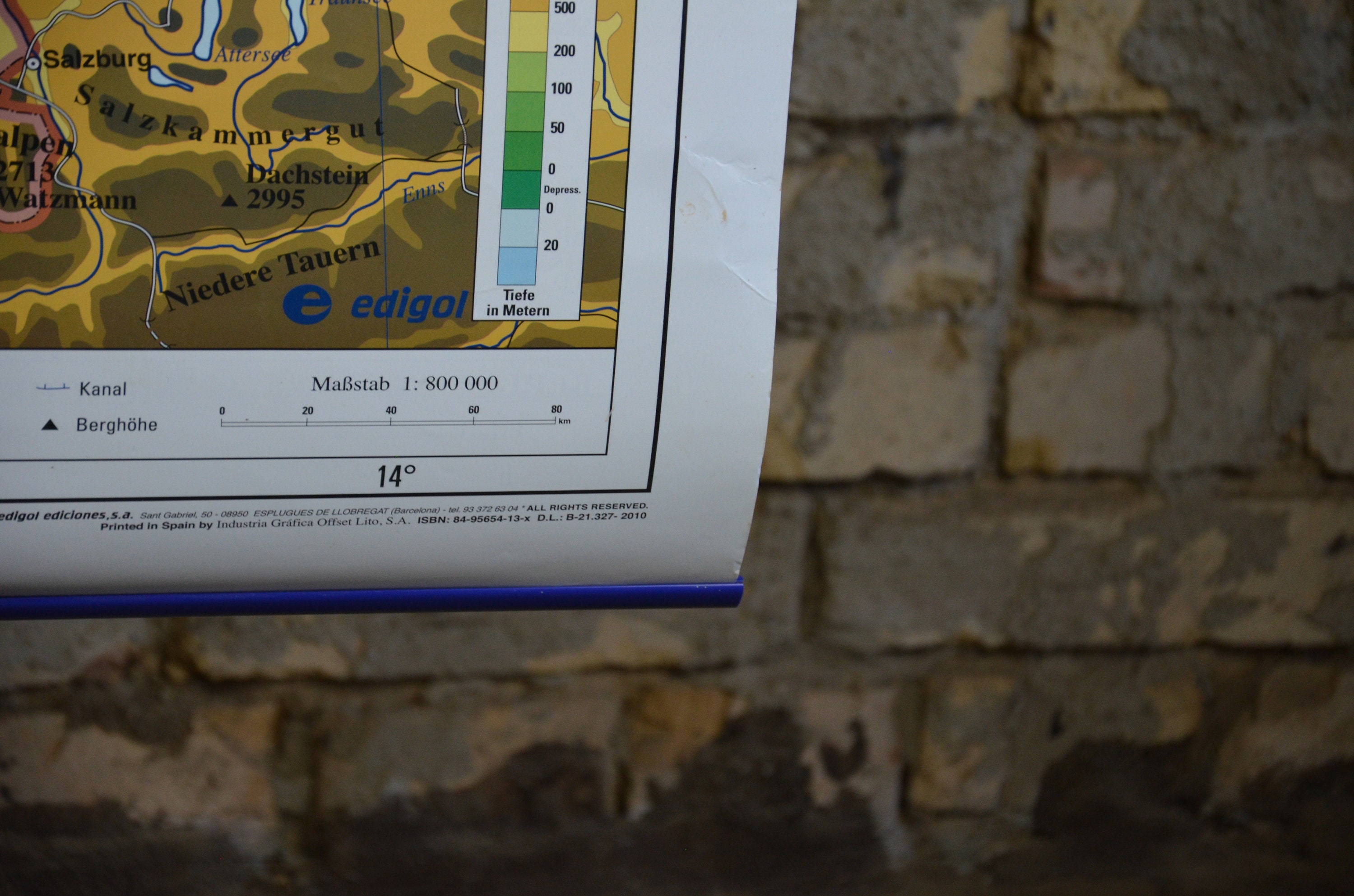 Topgraphic / Political Map of Germany: Original Vintage 2000s - Etsy