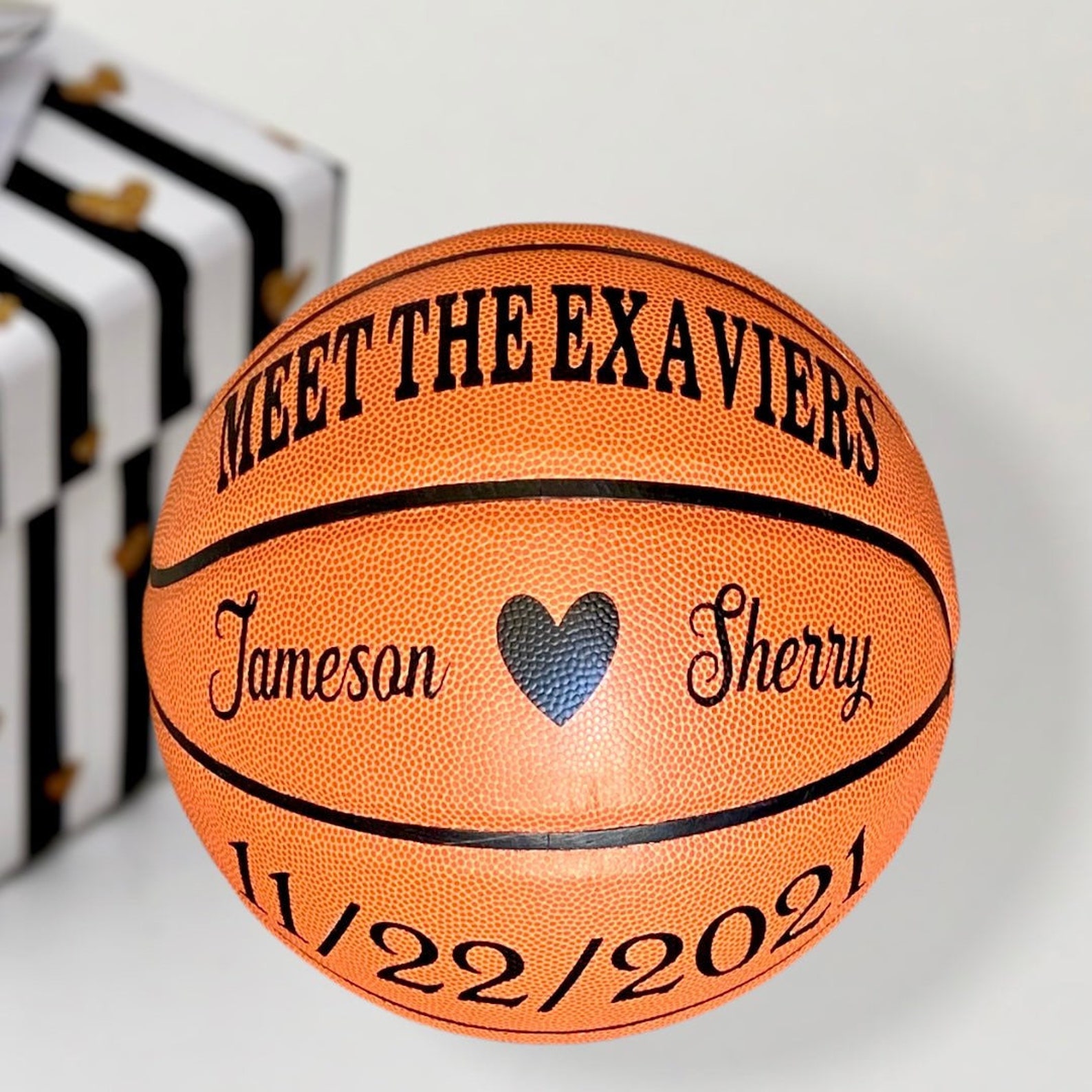 Save the Date Basketball for Bar Mitzvah, Wedding Save the Date ...
