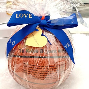 Custom Basketball You Can Add a Custom Message On. Gift From a Group or ...