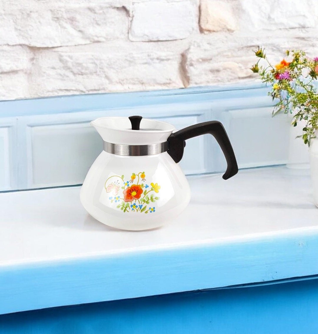 Vintage Corningware Wildflower Coffee Pot/teapot - Etsy