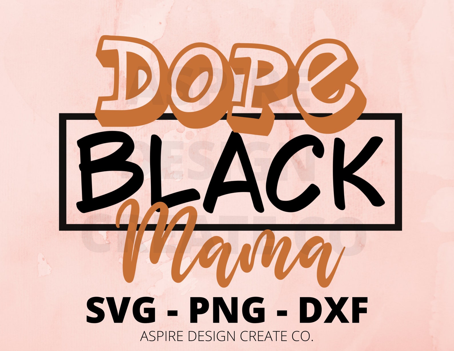 Dope Black Mama Svg Dope Mom Svg Dope Black Mom Svg Etsy