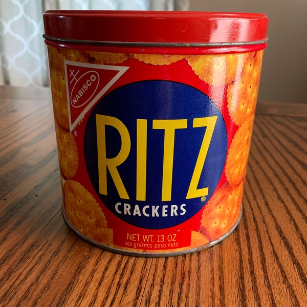 Ritz Cracker Tin - Etsy
