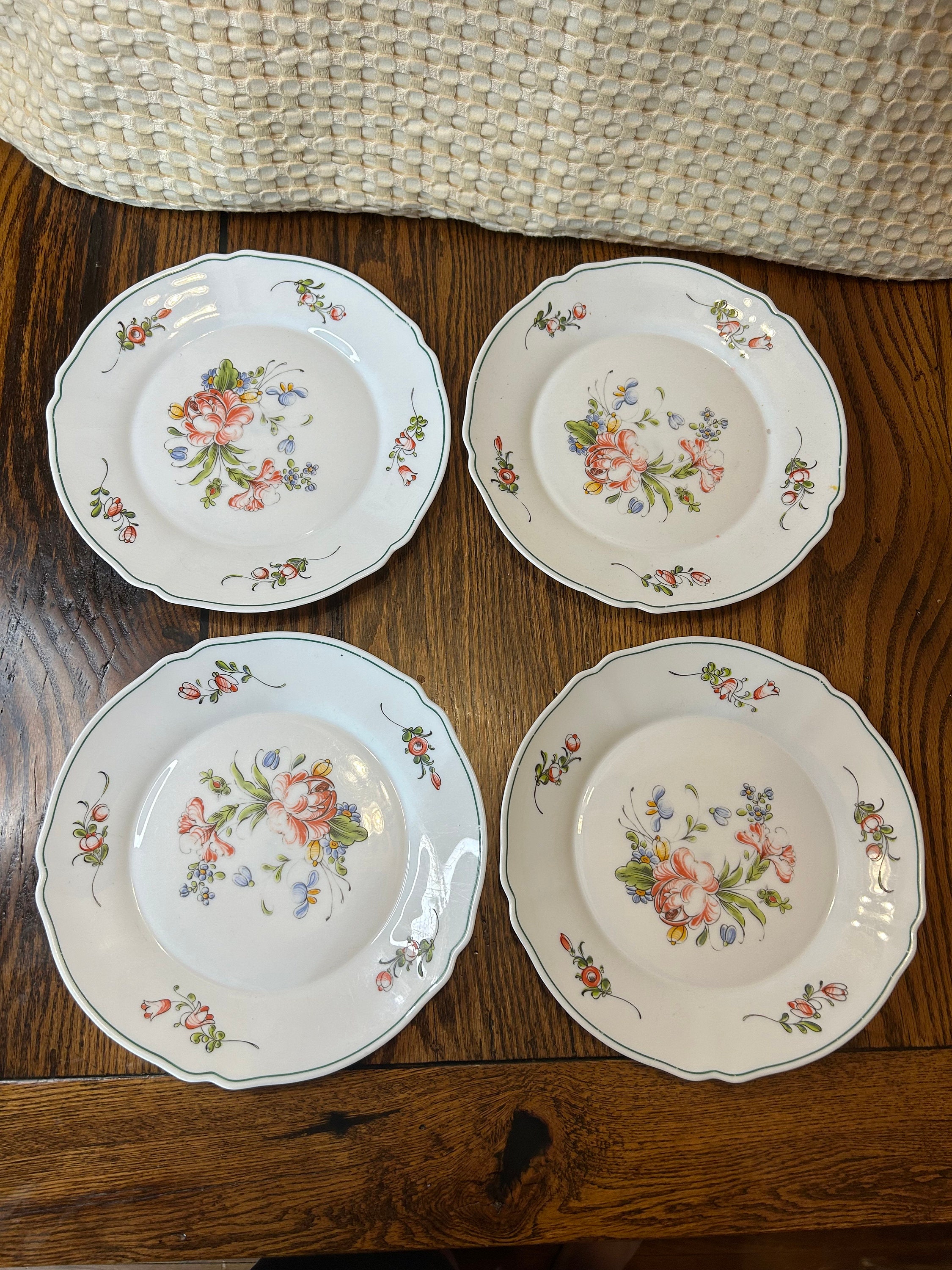 Arc Arcopal Provincial Dinnerware Set Made in France Eight Pc. - Etsy