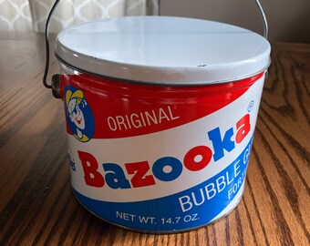 Bazooka Bubble Gum Tin - Etsy