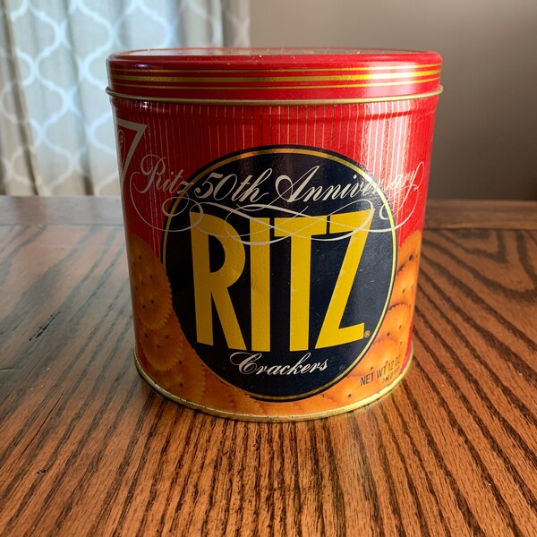 Ritz Cracker Tin - Etsy