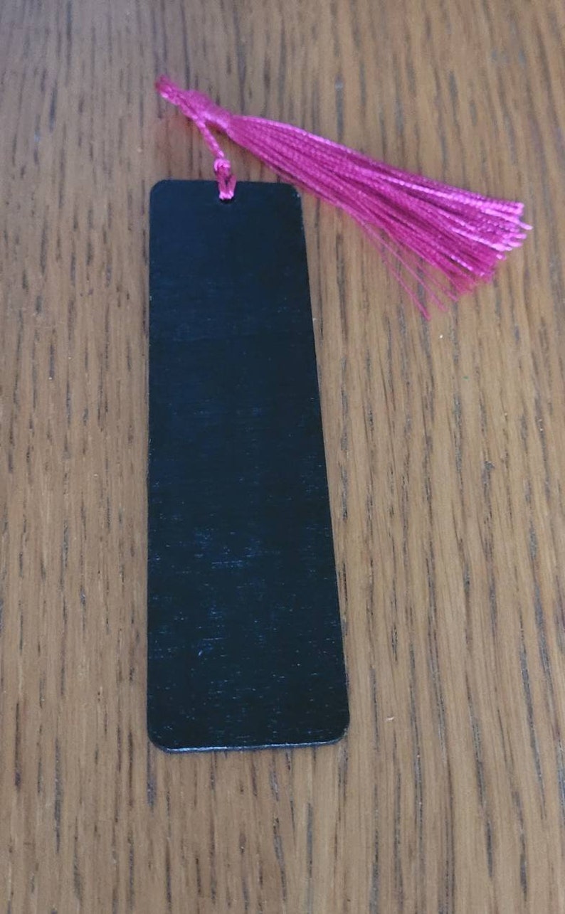 Wooden Bookmark Handpainted in a Dotted Style With Tassle - Etsy