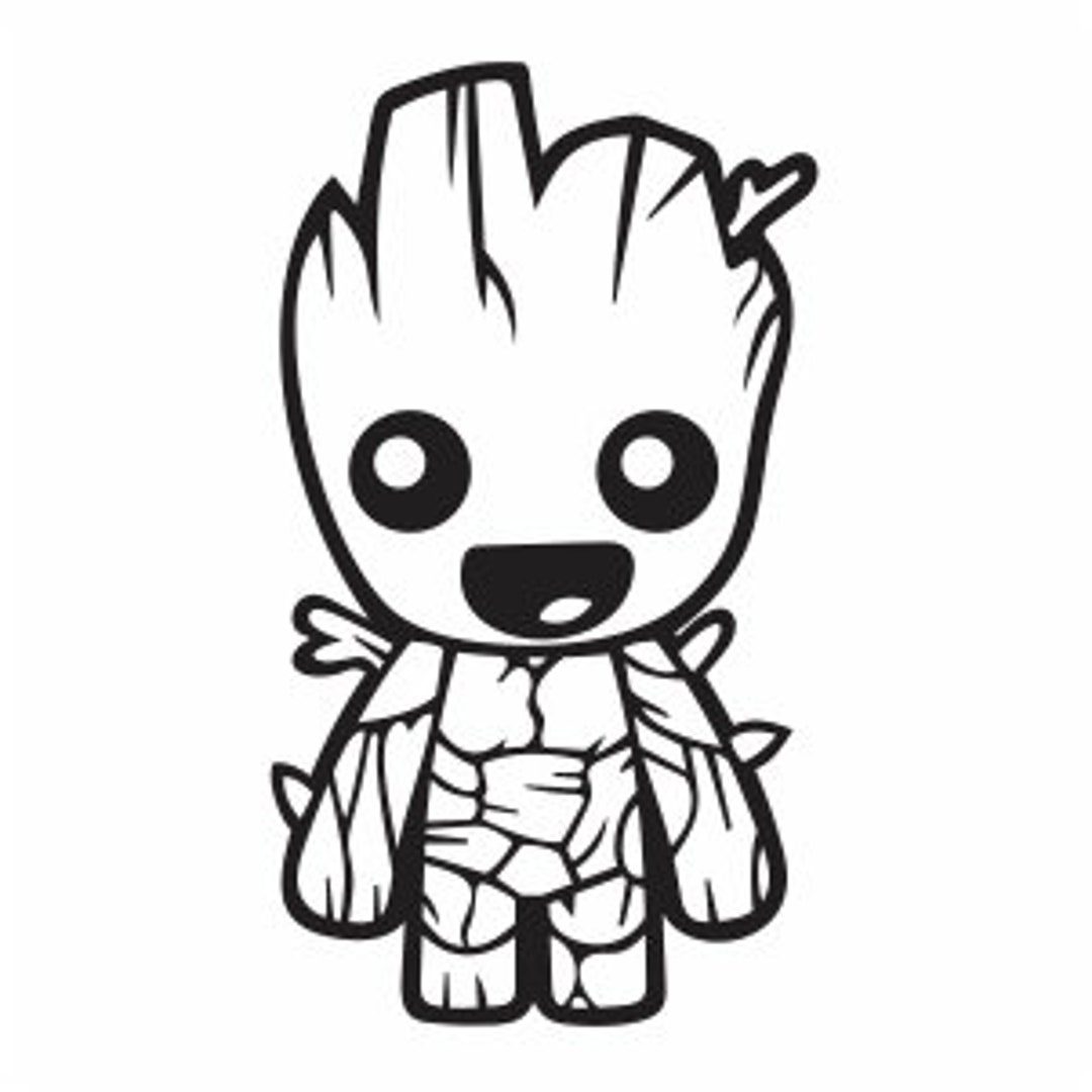 Baby Grot Svg Instant Download Cute - Etsy