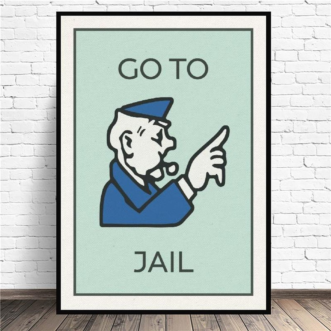 Vintage Monopoly Funny Signs Wall Monopoli Print Decor Wall - Etsy UK