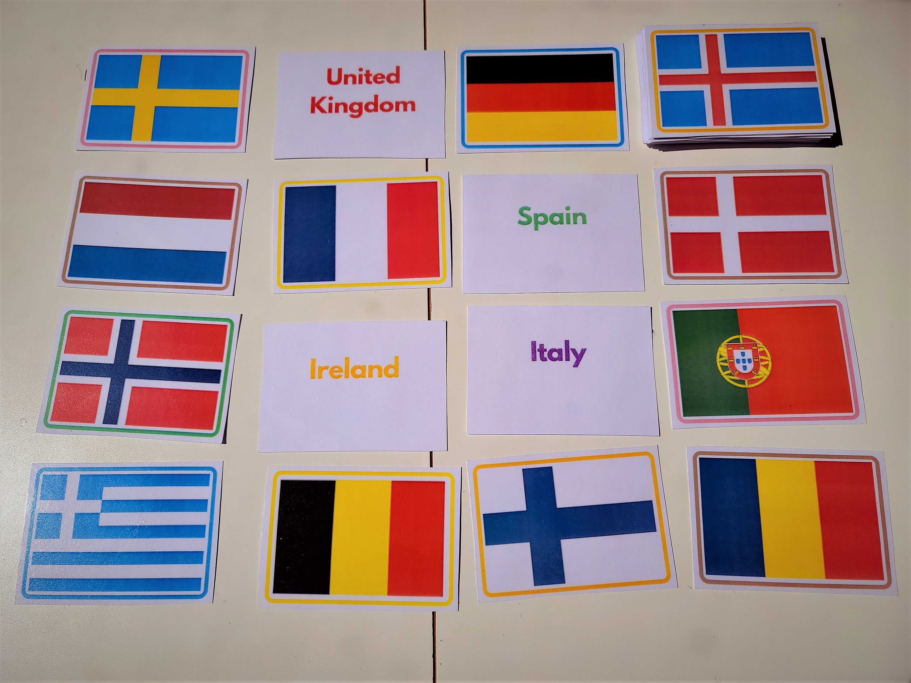 World Flags, Educational Flashcards, Printable Flashcards, Countries of ...