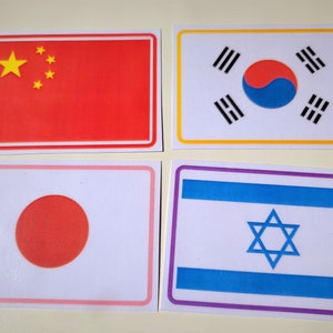 World Flags, Educational Flashcards, Printable Flashcards, Countries of ...