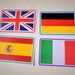 World Flags, Educational Flashcards, Printable Flashcards, Countries of ...