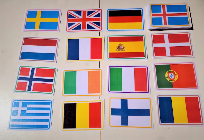 World Flags, Educational Flashcards, Printable Flashcards, Countries of ...