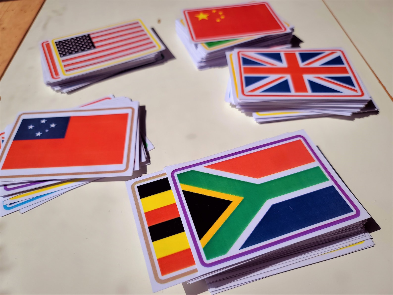 198 World Flags, Educational Flashcards, Printable Flashcards ...