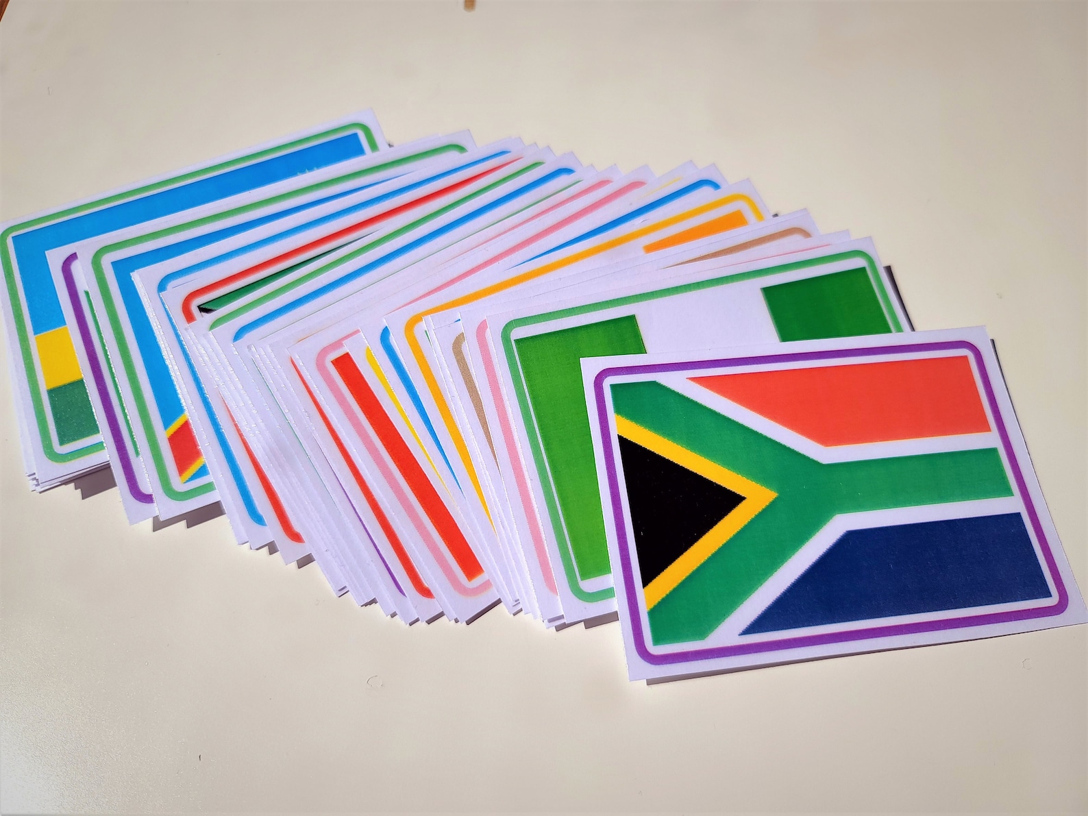 World Flags Educational Flashcards Printable Flashcards | Etsy