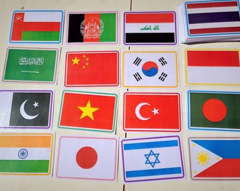 World Flags, Educational Flashcards, Printable Flashcards, Countries of ...
