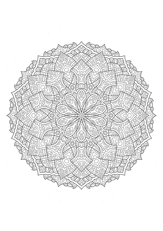 Intricate Mandala Printables