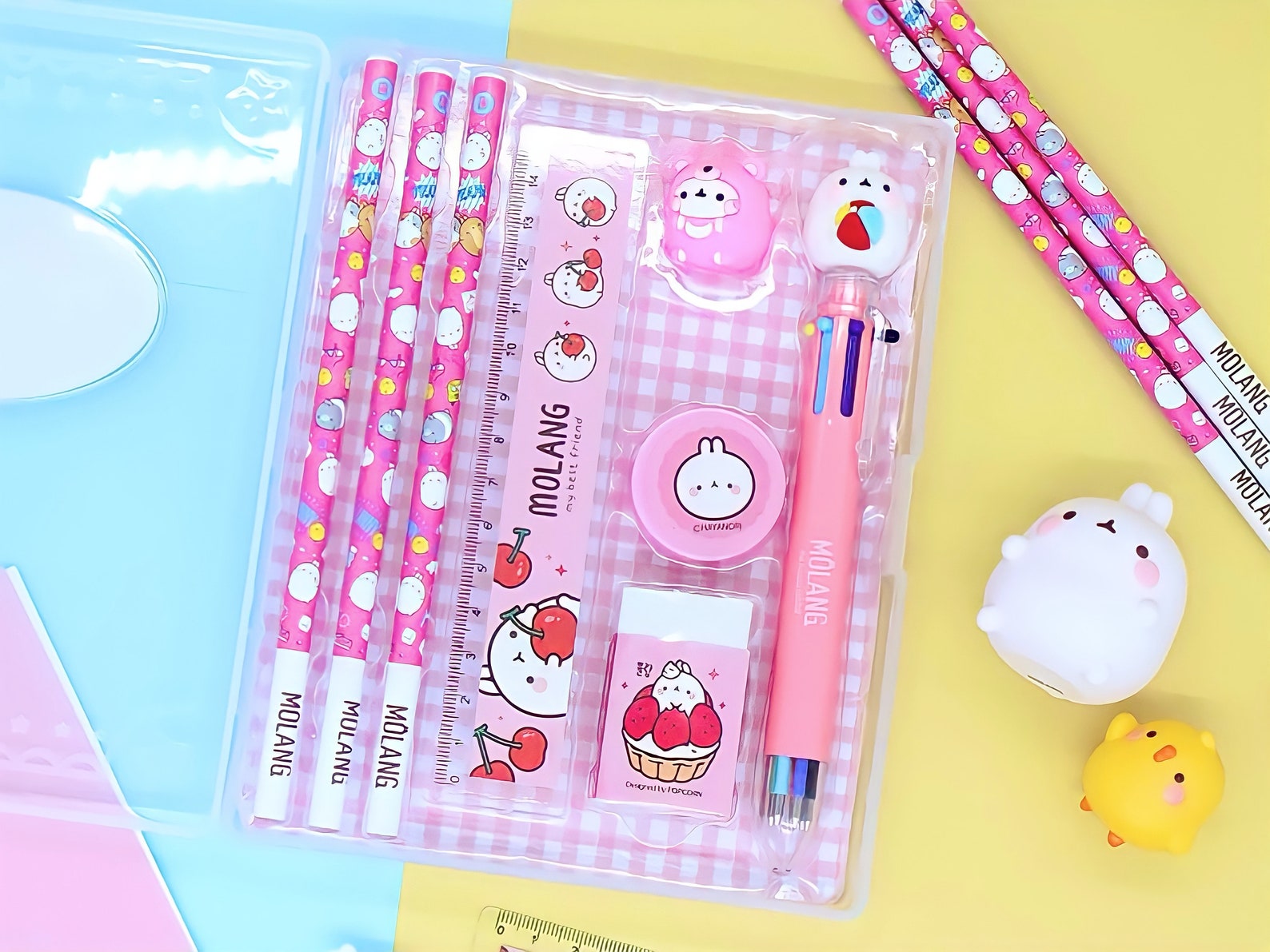 Kawaii Cute Stationery School Office Supplies School Box - Etsy