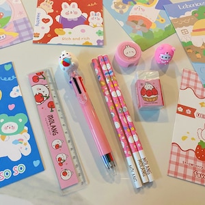 Kawaii Cute Stationery School Office Supplies School Box Japanese ...