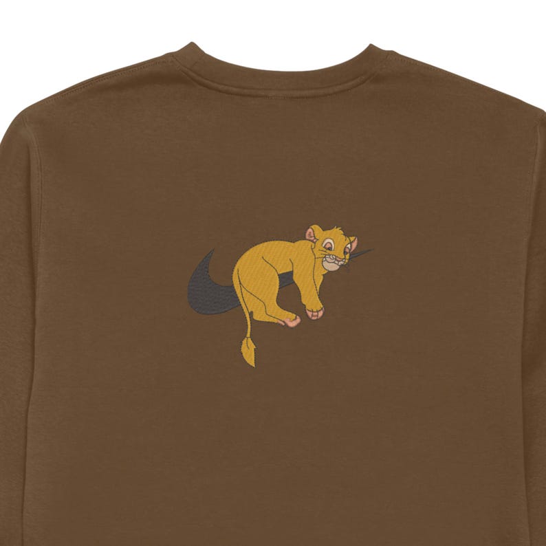 Swoosh Embroidery Design, Simba Embroidery Machine File Instant ...
