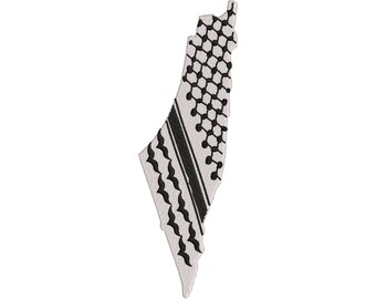 Palestine Map Dxf - Etsy Australia