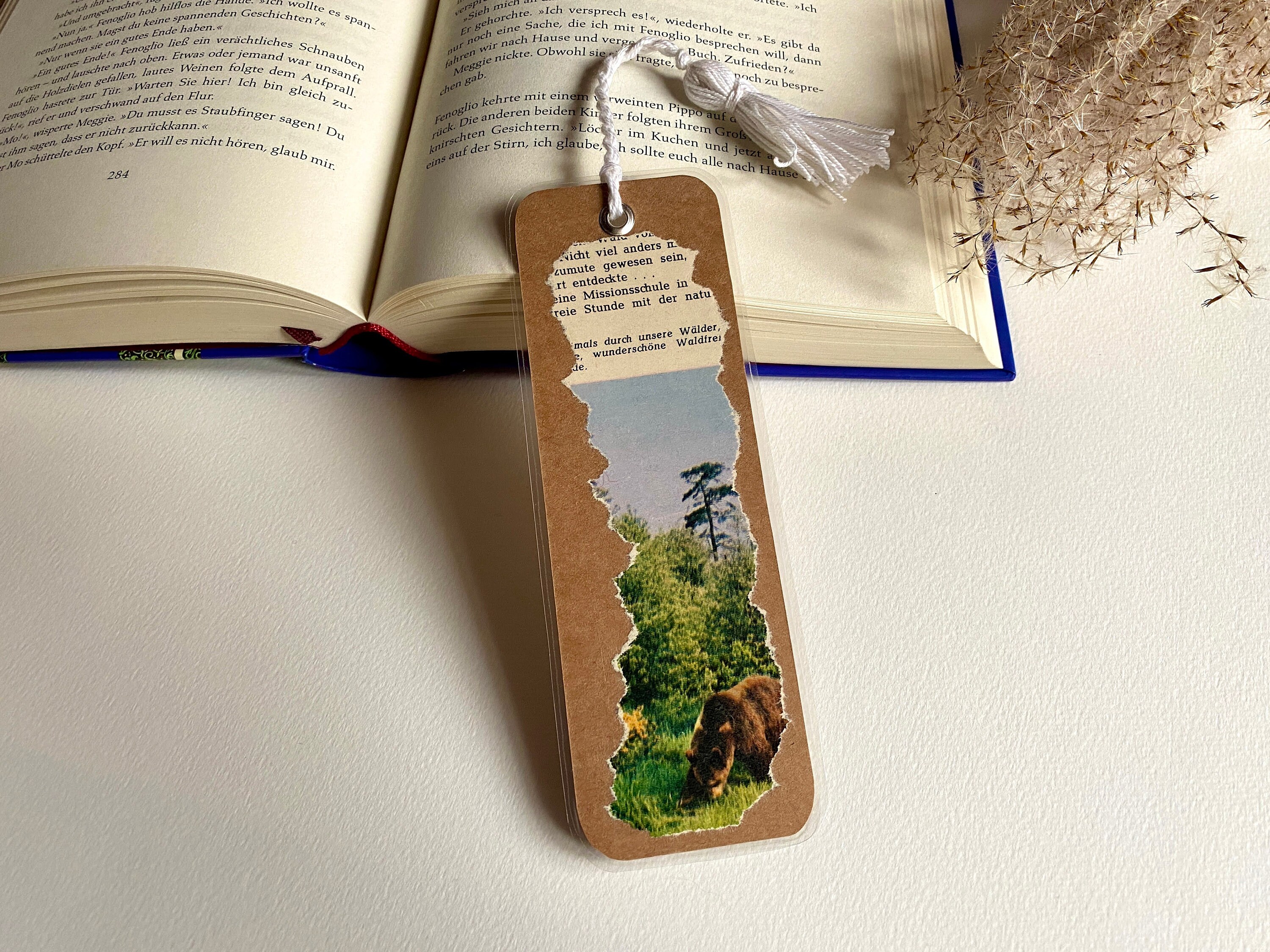 Vintage Bookmark Hecho a mano | Etsy