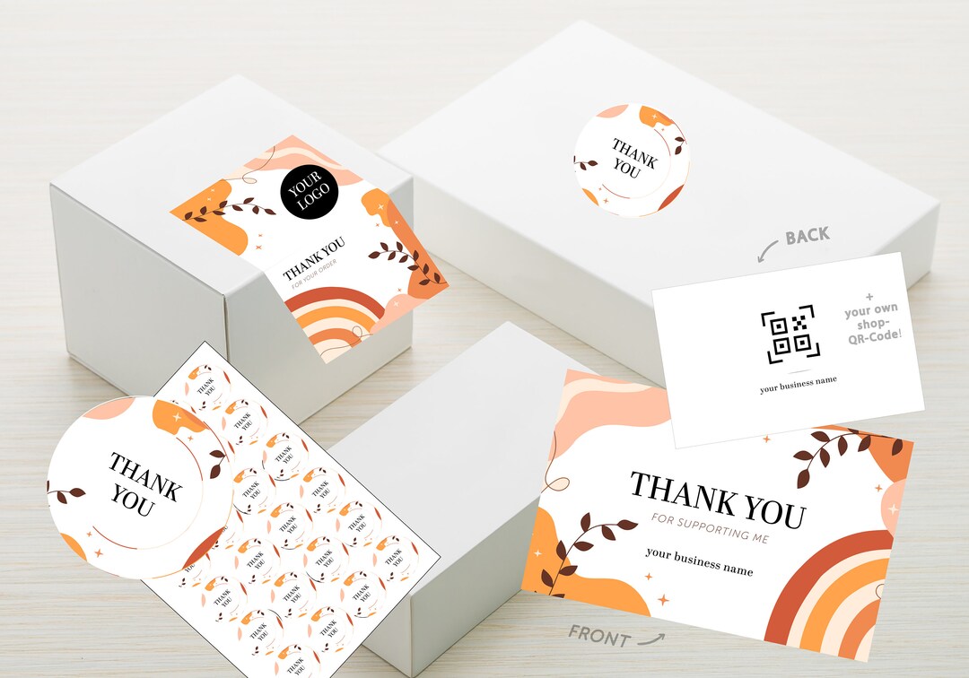 Banderole With Logo Sticker Packaging Packaging Bundle - Etsy