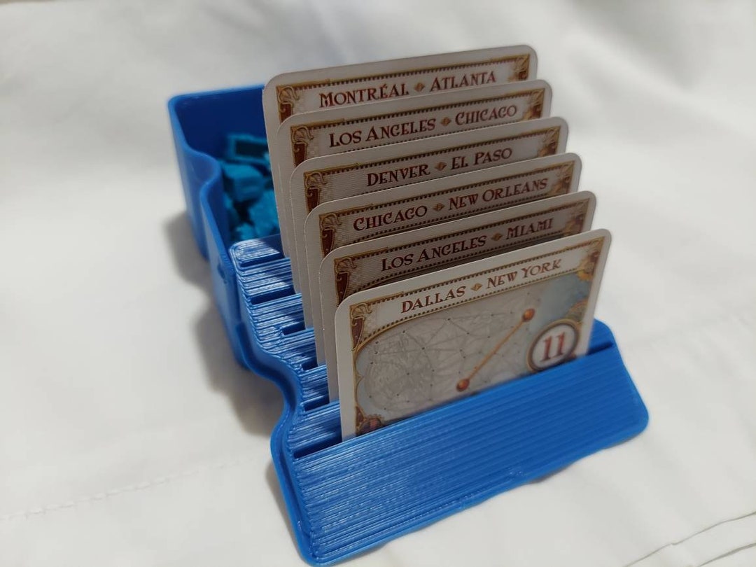 Player Tray for Ticket to Ride and Many Expansions - Holds Your Pieces ...