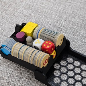 Docks, Numbers, Dice, Robber, Barbarian, Merchant, Metropolis, Tokens ...